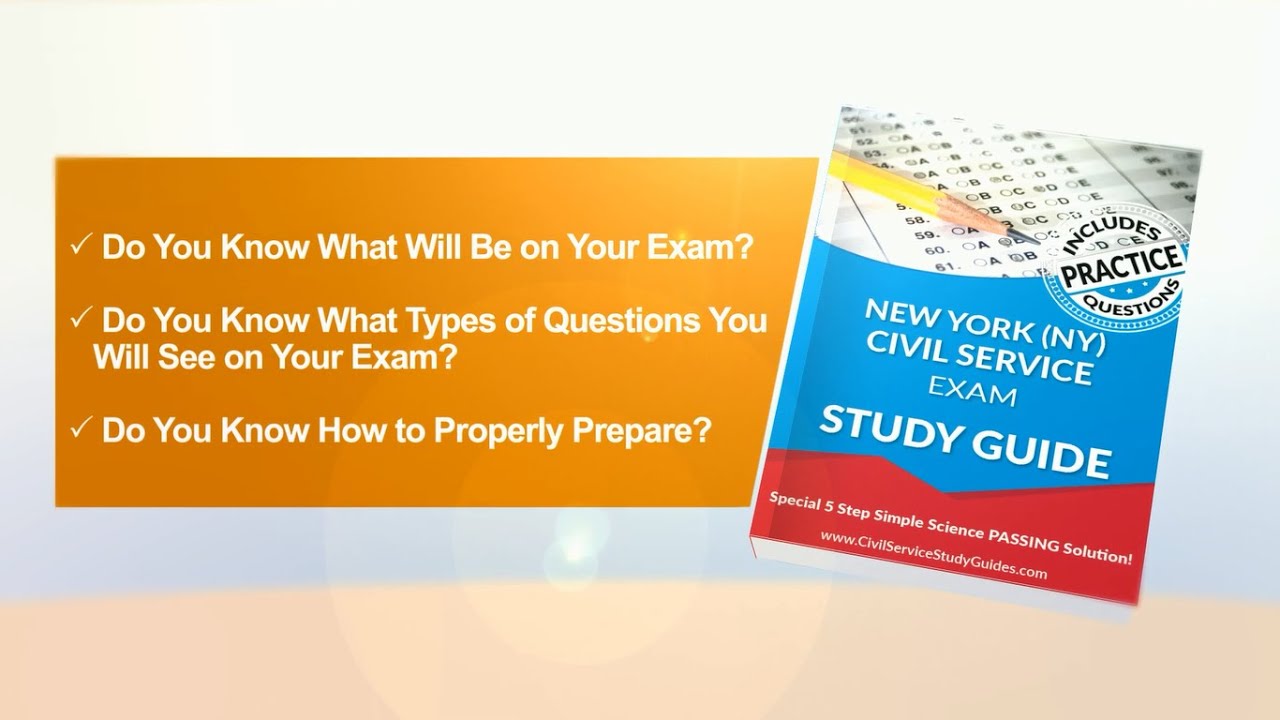 New York Exam Civil Service Test PDF Download Study Guide