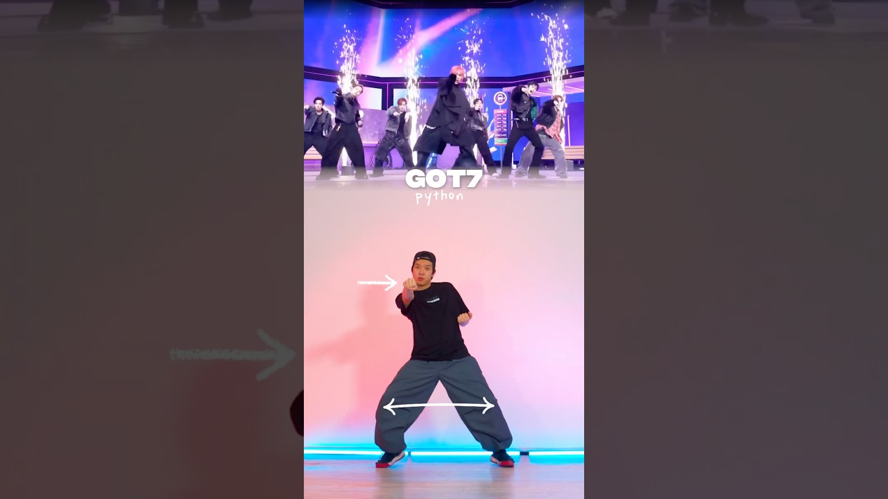 [K-POP DANCE TUTORIAL] GOT7-PYTHON #kpopdancetutorial #got7 #got7_python #newmusic