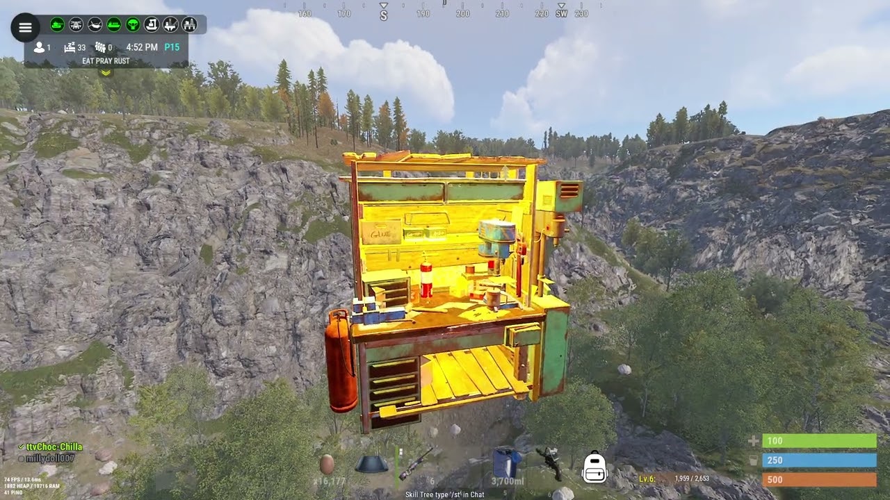 RUST - SkillTree Glitch or something