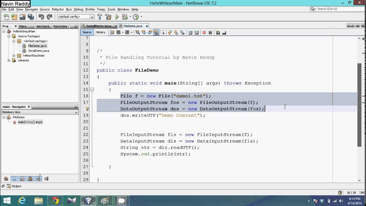 Serialization in Java