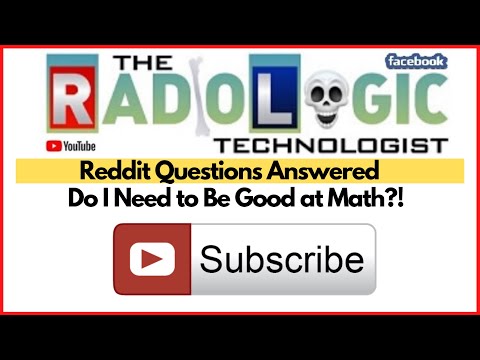 Do I Need to Know Math for Xray School?! - But I SUCK AT MATH! #radtech #xraytech