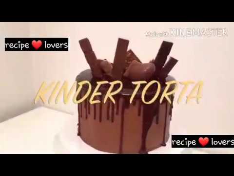 amazing Kinder cake (no-bake kinder bueno cheese cake recipe) kindercake recipe by step by step 2020
