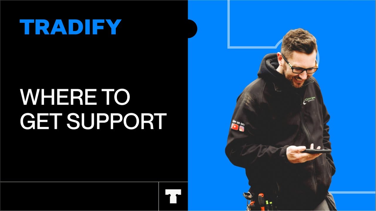 Where To Get Support in Tradify