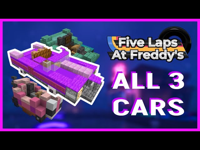 Midnight Motorist | All 3 Racing Cars Minecraft Map