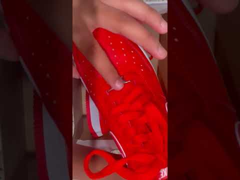 Red Air Force 1 Showcase! @nike