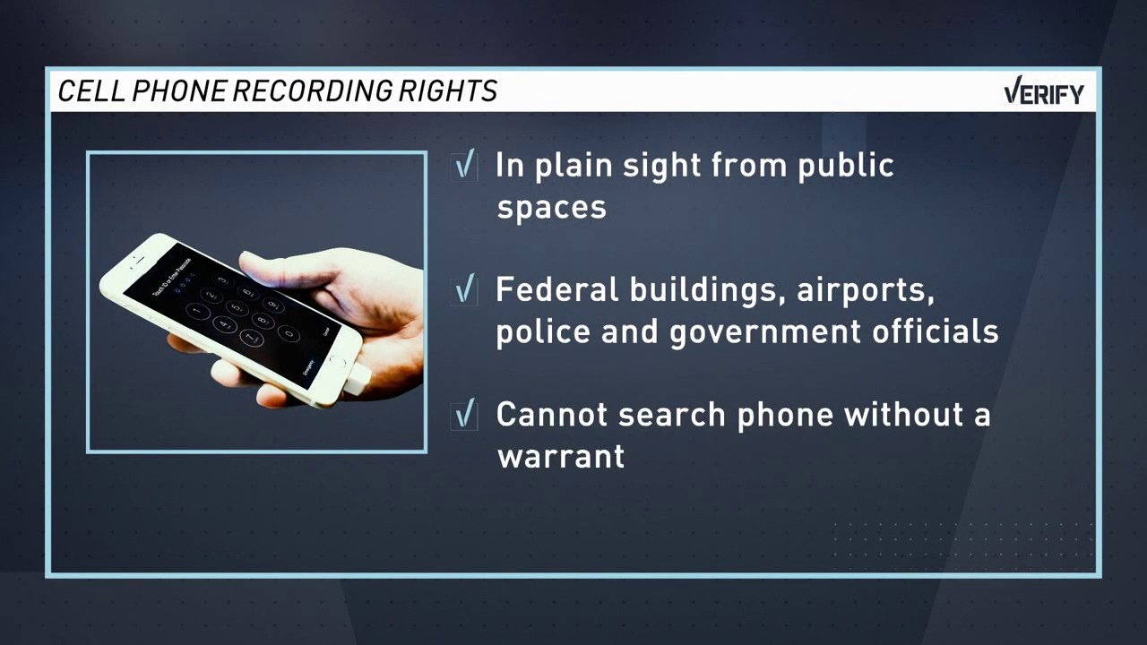 VERIFY: Can you record law enforcement?
