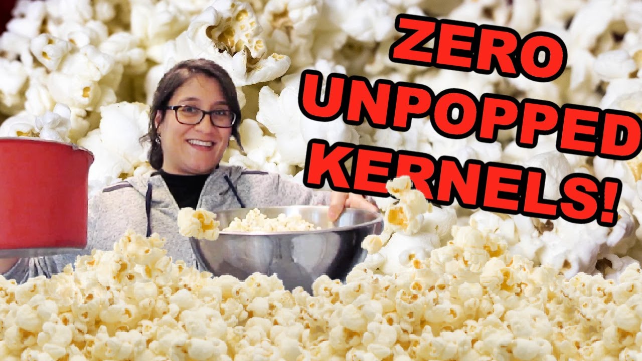 Ultimate Popcorn hack! Leave No Kernel UnPopped!