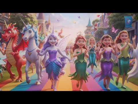 "✨ Enchanting Magical Creatures Song! 🌈 Kids' Nursery Rhymes to Spark Imagination!"
