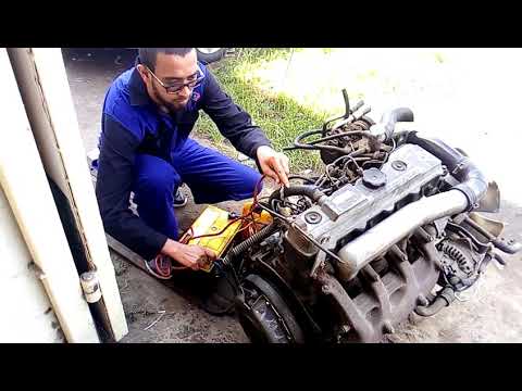 KENYAN WAY OF TESTING THE ENGINE IN INDUSTRIAL AREA, NAIROBI, KENYA