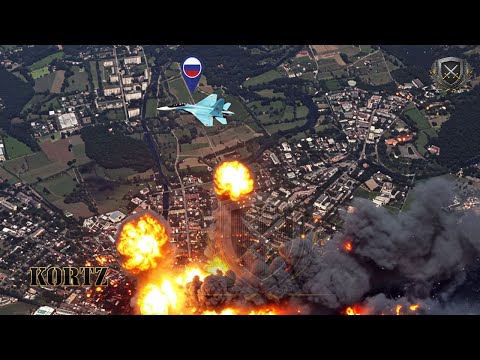 No Warning: How Russia's SU-34 FAB-500 Destroys Everything in Ukraine