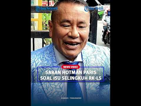 SARAN HOTMAN PARIS Atalia Lapor Polisi Soal Isu Perselingkuhan Ridwan Kamil-Lisa