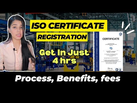 ISO Certificate Registration Online 2025 II ISO 9001:2015