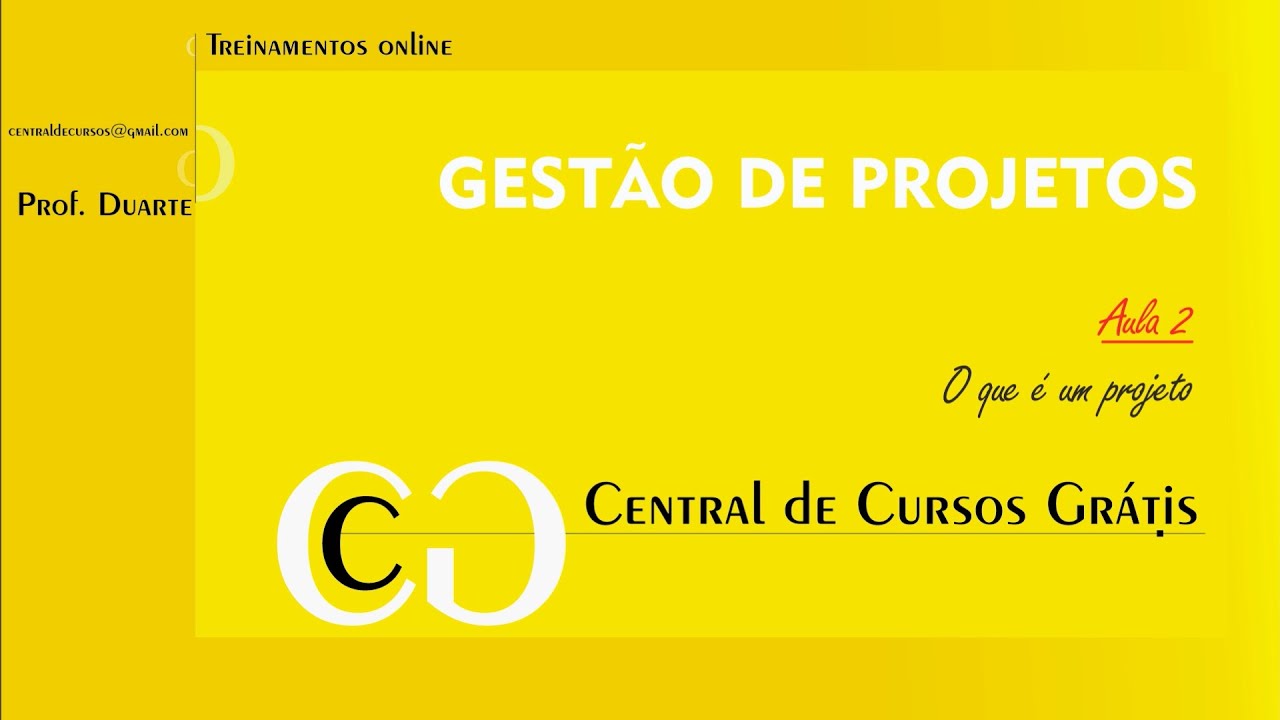 Gestão de Projetos - Aula 2 – O que é Projeto