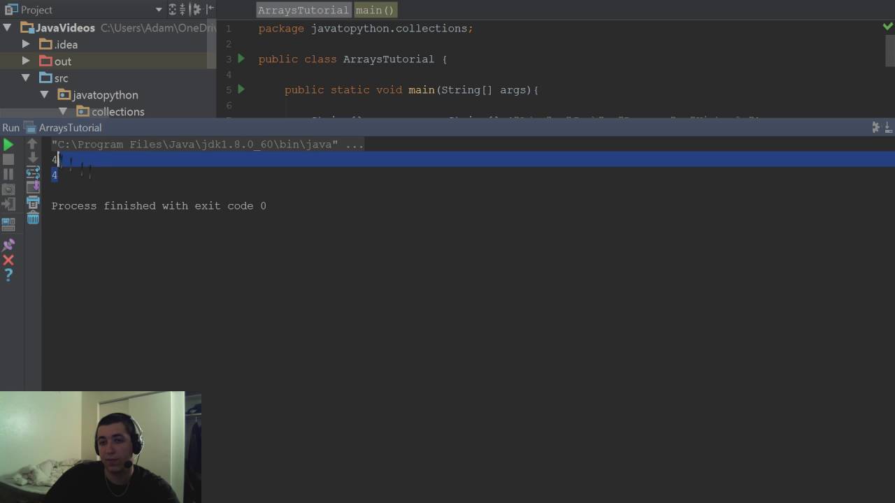 From Python to Java   Collections   Arrays