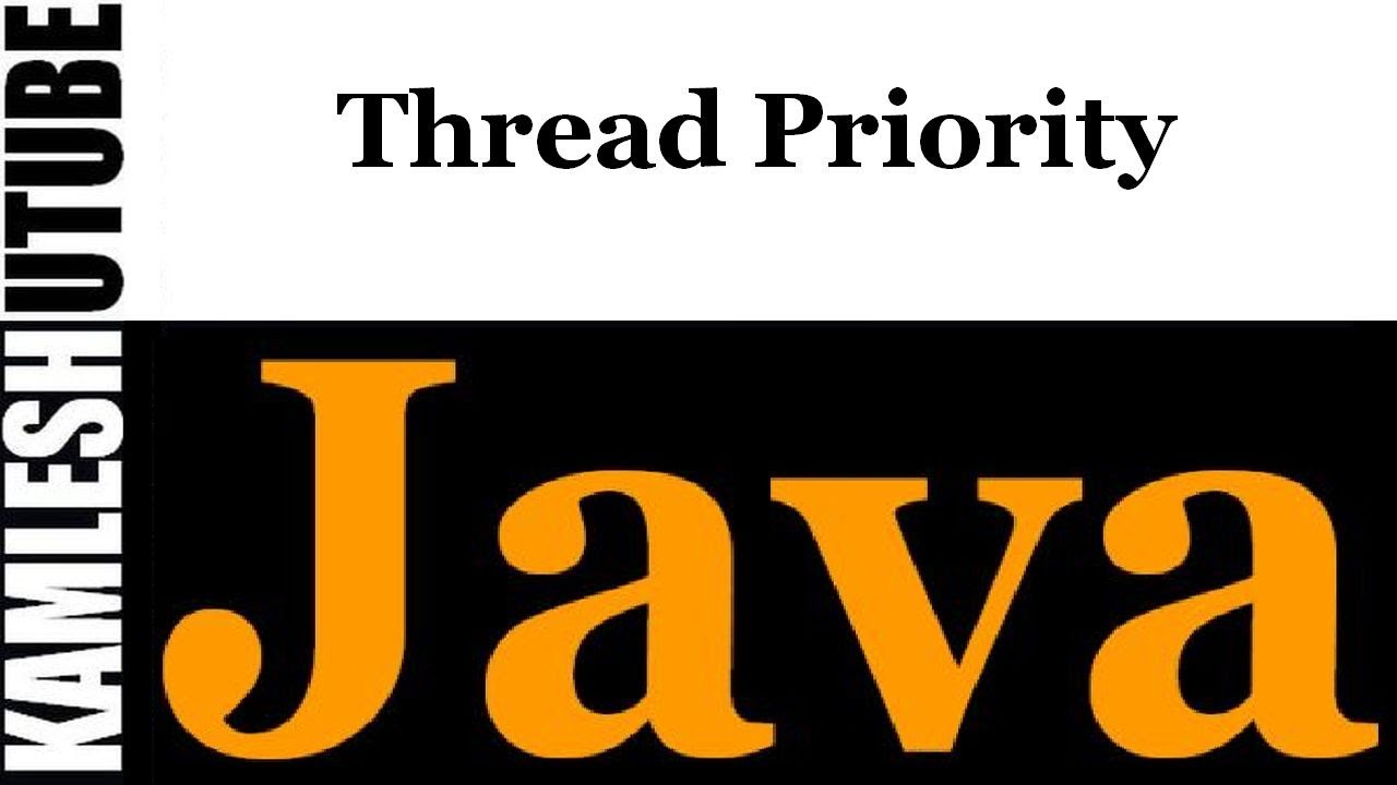 Java Programming Part 51 Thread Priority