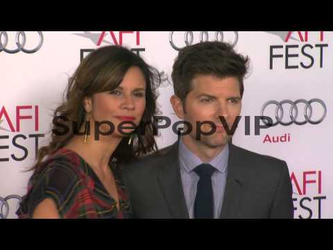 Adam Scott, Naomi Scott at AFI FEST 2013 Premiere Of 'The...