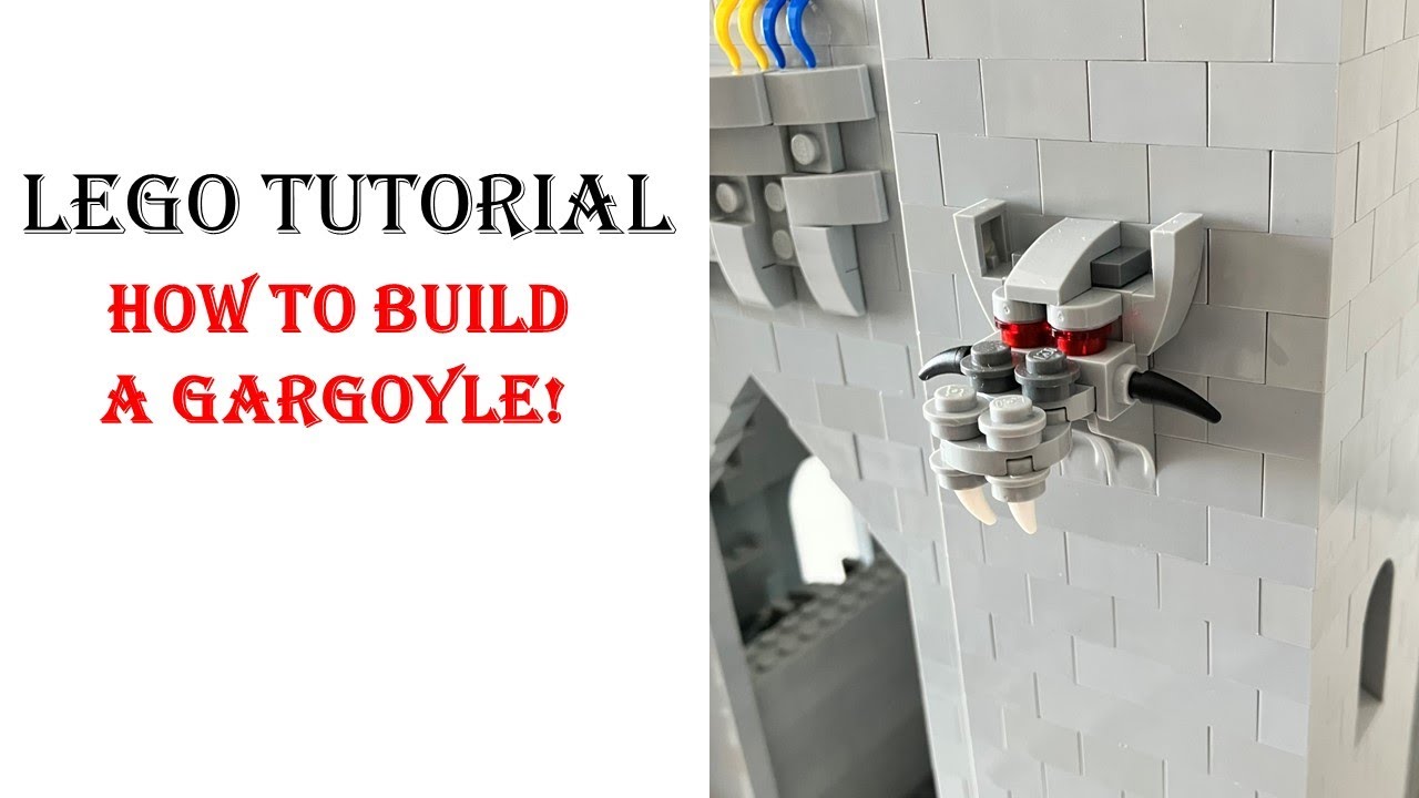 Lego Tutorial - Medieval Gargoyle