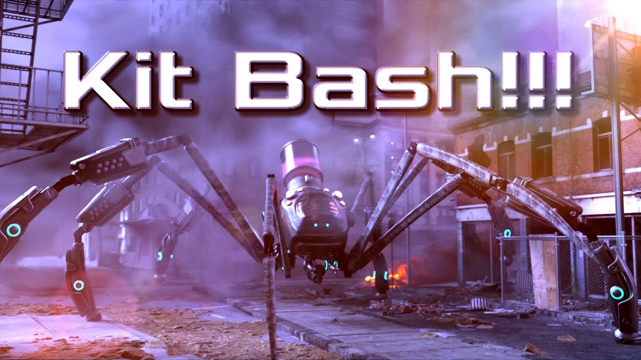 Arachnoid Spider Bot Mech :  Daz Studio Tutorial