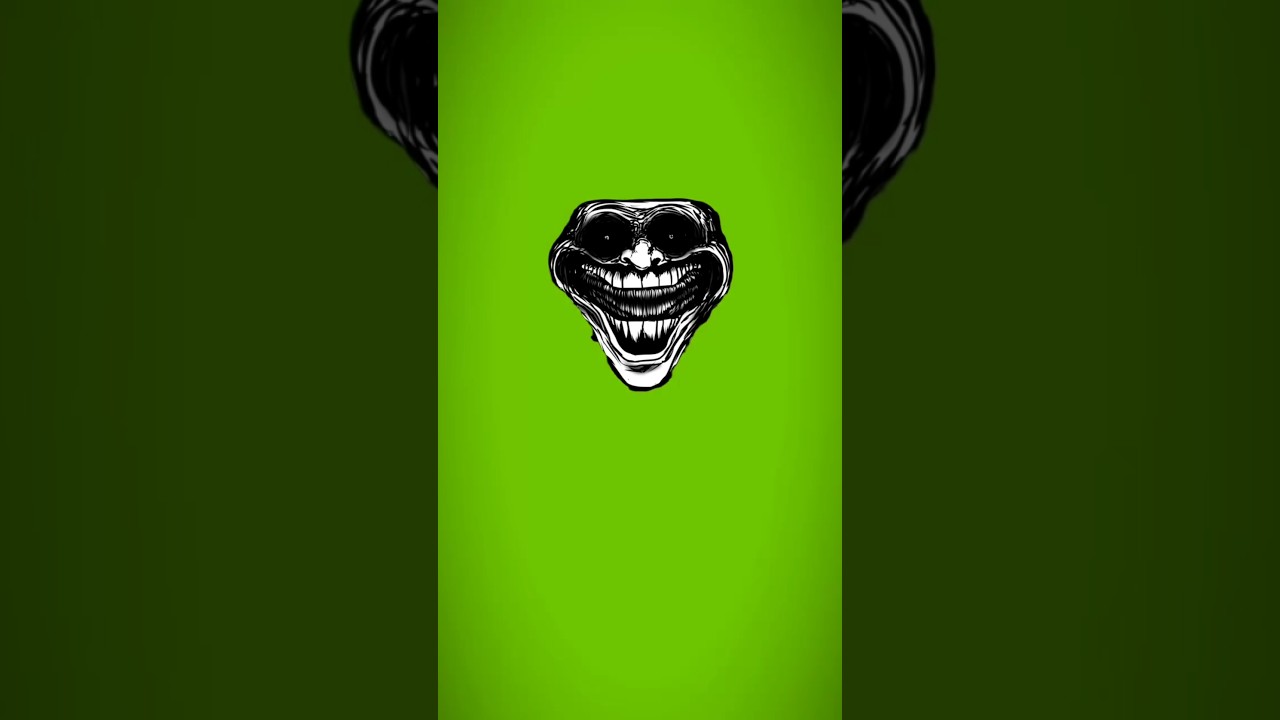 Troll Face Green Screen video #funk #remix #music #edit #anime #youtube #automobile