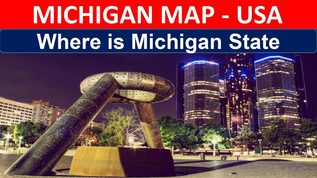 Map of Michigan
