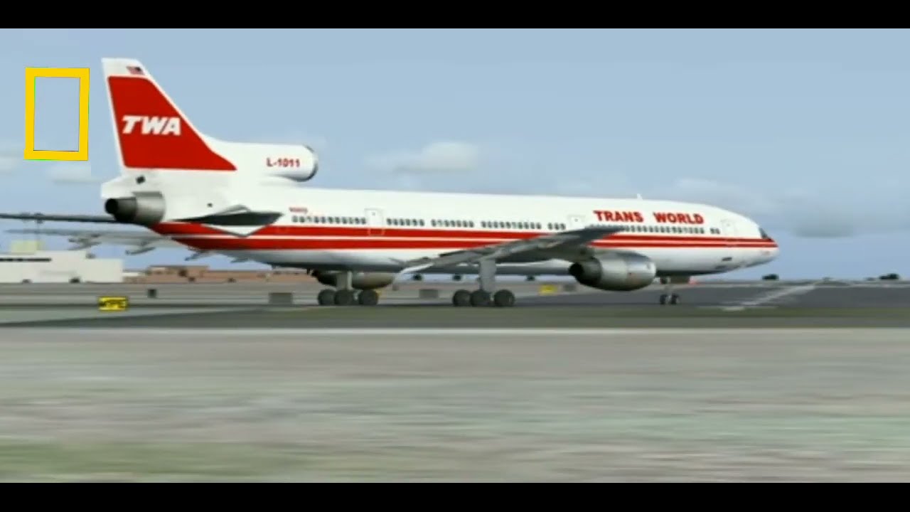 TWA Flight 843 - Crash Animation