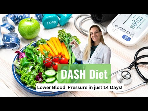 DASH DIET: Lower Blood Pressure in just 14 Days with THESE Foods! Full Eating Plan & Menu Options.