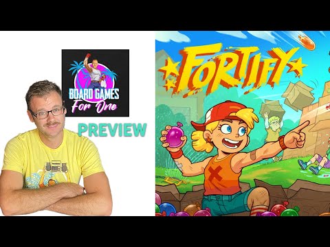 Fortify Board Game Review with Mike from Boardgames for One