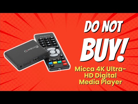 DON'T BUY Micca 4K Ultra-HD Digital Media Player Before Watching THIS! 🚫😱