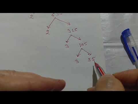 By using Factor Tree method, find prime factor of 2520.