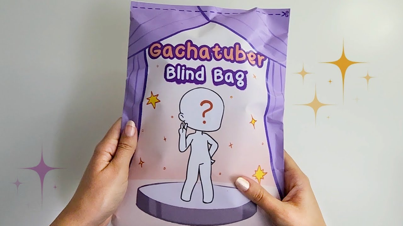 Popular Gachatuber Blind Bag ✨ (Guess which one) | + Tutorial