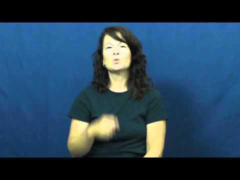 American Sign Language ASL Video Dictionary - whistle