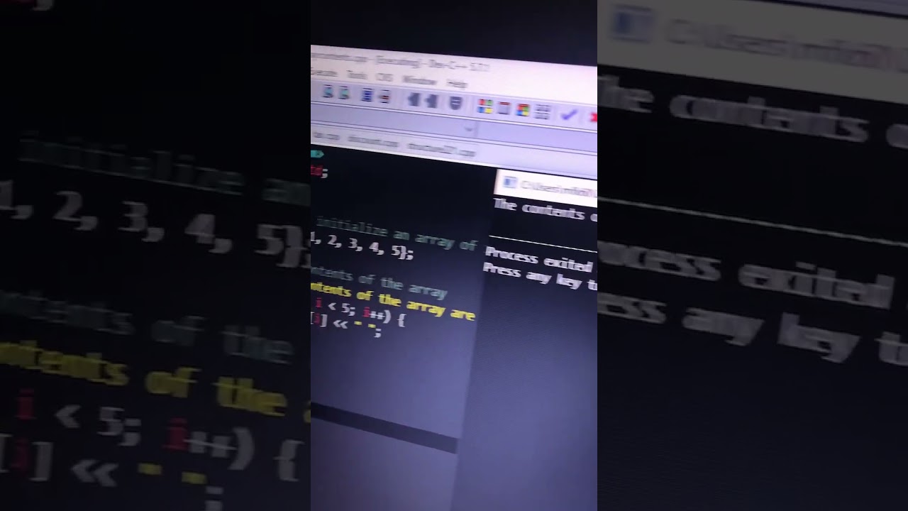 array contents c++ #coders #codinglife #codingninja #codemasters #codelife #coding #coder #code #cpp