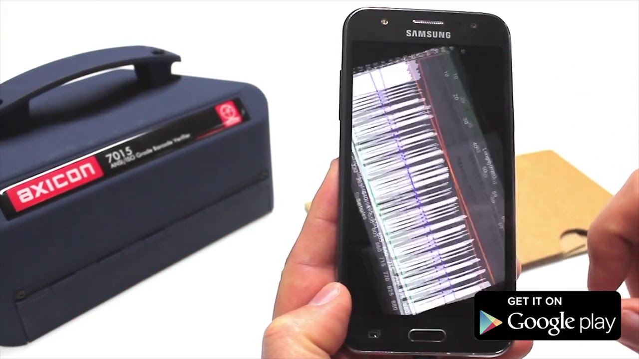 Axicon Barcode verification app(Android)