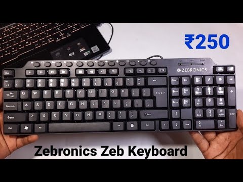 Zebronics Keyboard - Latest Price, Dealers & Retailers in India