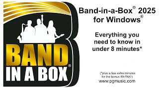 PG Music Band-in-a-Box 2025 UltraPAK for Windows - What To Know & Where ...