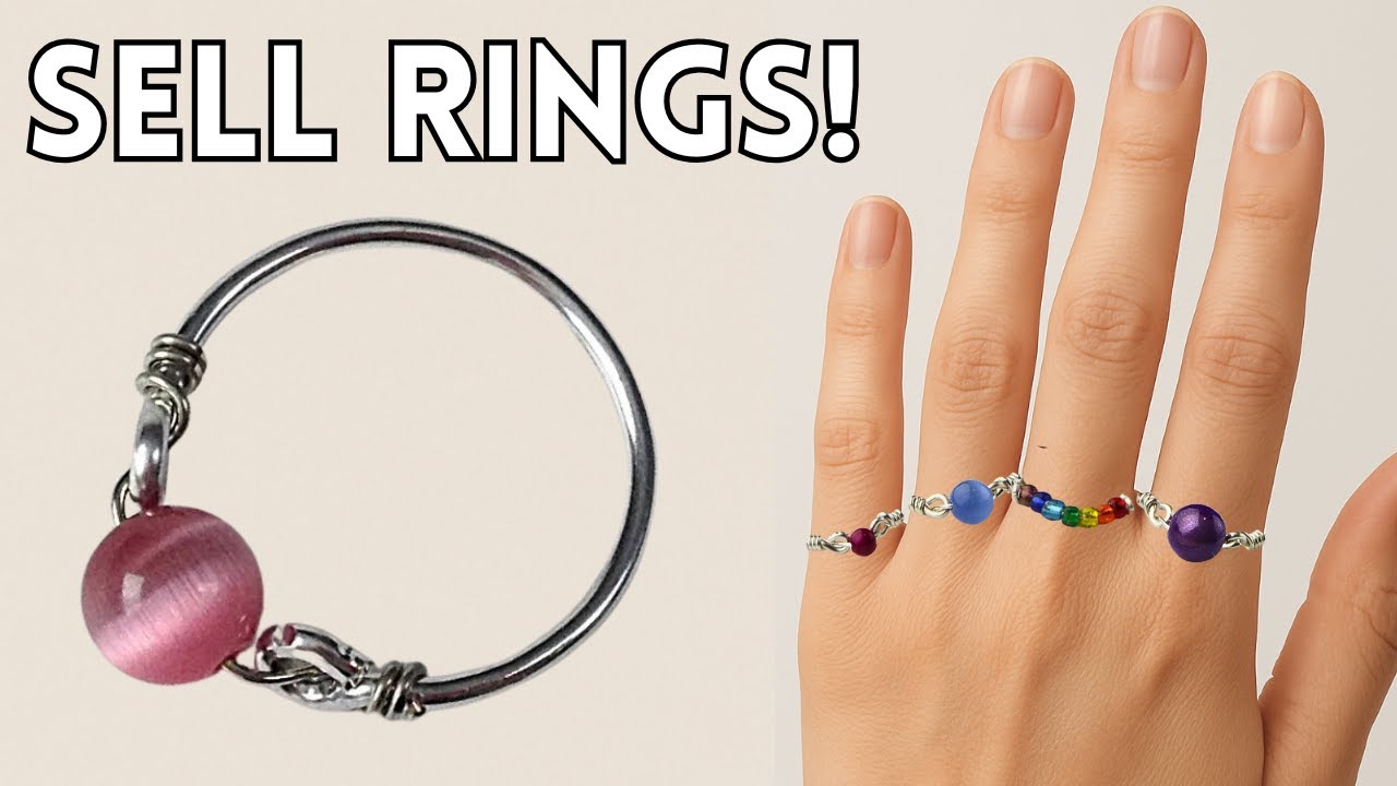 Easy Wire Rings that Sell for Beginners | DIY Jewelry Making Tutorial