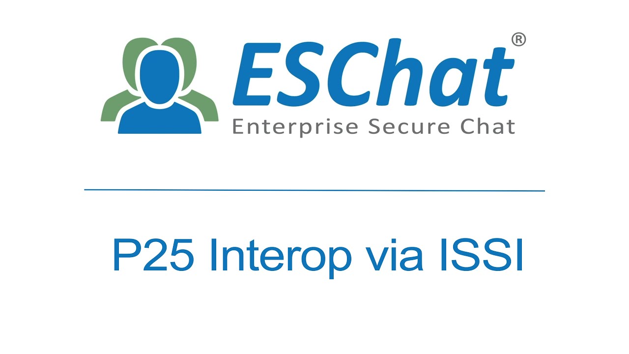 ESChat P25 ISSI Demo