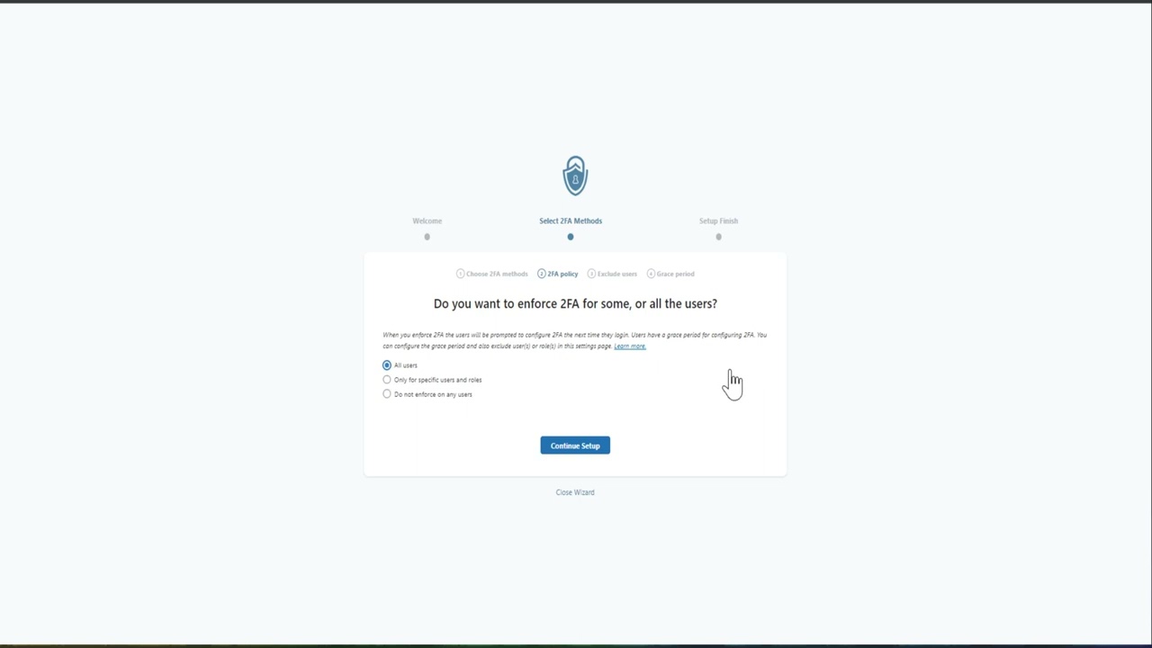 WP2FA Two Factor Authentication for WordPress
