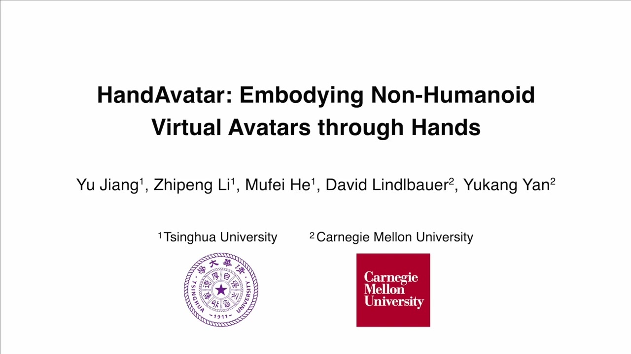 HandAvatar: Embodying Non-Humanoid Virtual Avatars through Hands
