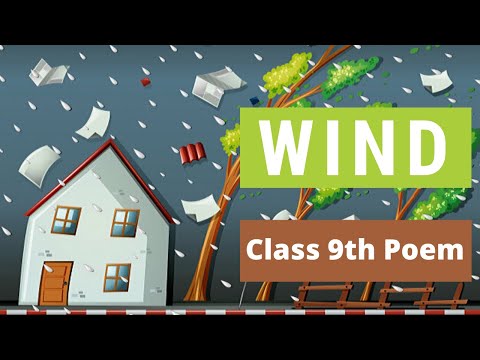 Poem: Wind - Class 9th - Line By Line Explanation - Infinity English ...