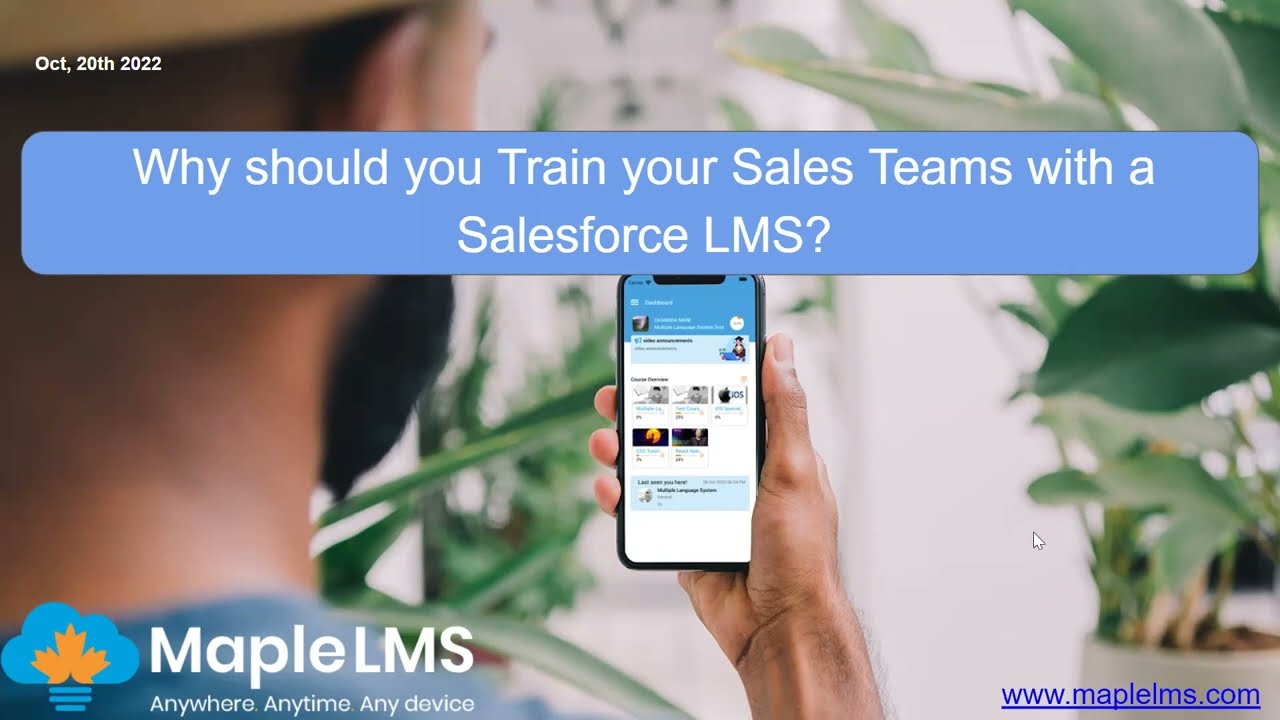 Train your Sales Teams with a Salesforce LMS