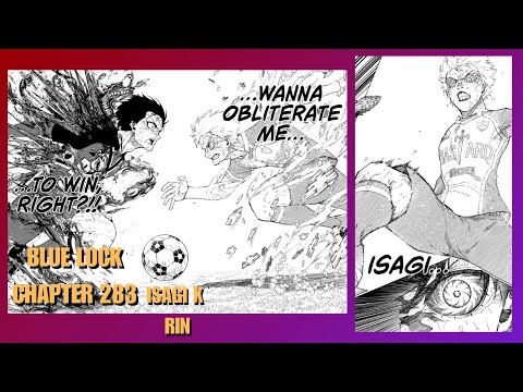 BLUE LOCK chapter 283 (Rin x isagi)