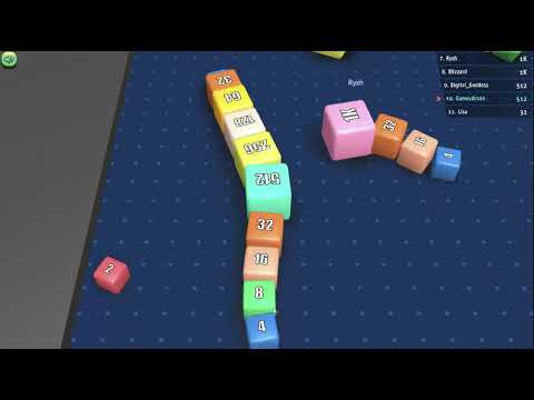Cubes 2048 io 3000 Cubes Score
