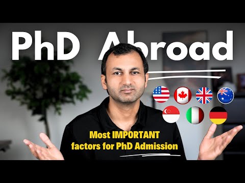 Phd in USA | Factors that make a PhD application stand out - 100% guaranteed admission!!