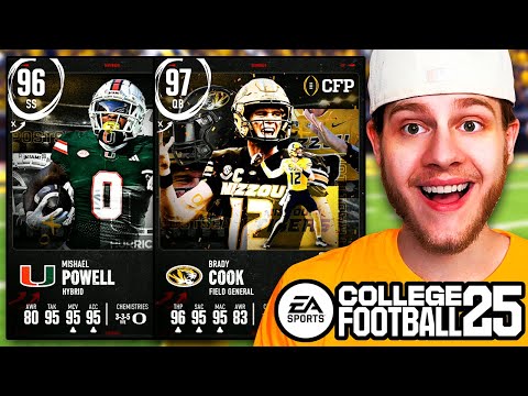 7 *NEW* CFP Players DOMINATED CUT Champions! College Football 25