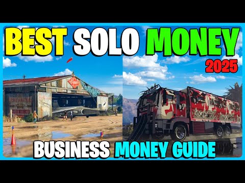 5 Best Ways To Make Money SOLO In GTA 5 Online 2025!