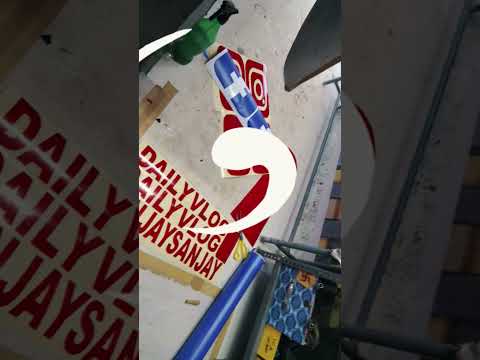 Apna YouTube logo in my vehicle #minivlog #vlog #villagelyf