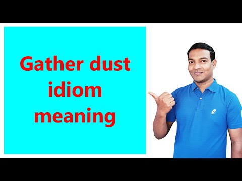 Spoken English in Tamil | Gather dust meaning in Tamil | English Idioms with Tamil meaning