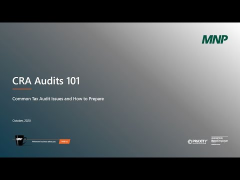 CRA Audits 101: Common Tax Audit Issues and How to Prepare