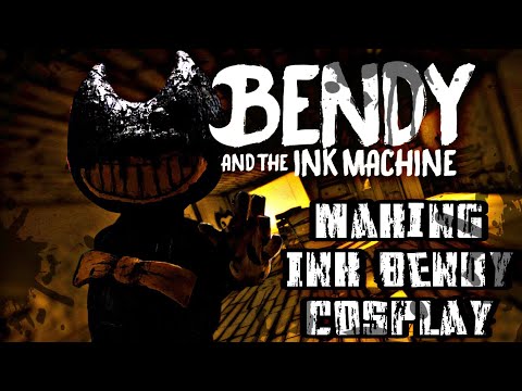Making my Ink Bendy Costume